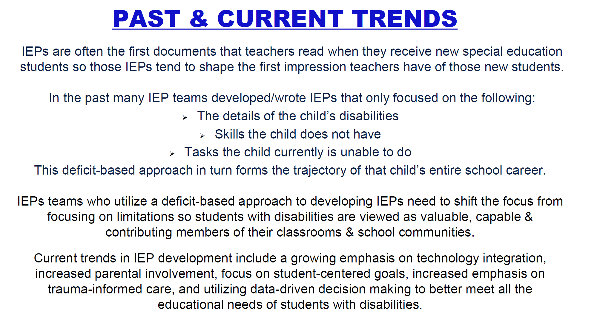 What “Strength-Based” Really Means in IEPs – Personalized Learning ...